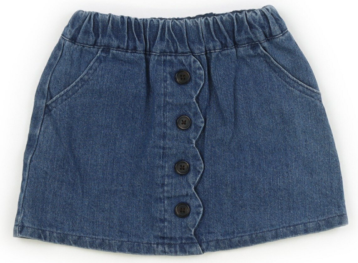 　ブランド 　apres les cours(アプレレクール) 　カテゴリー 　スカート 　サイズ 　90サイズ 　色 　青 　状態 　★★★ 　記名 　なし 　ジャンル 　Girl 柔らかいデニム地。ウエストは総ゴムで、内側に色褪せがあり...