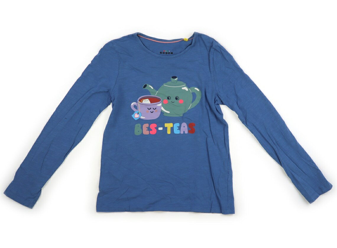 　ブランド 　Mini Boden(ボーデン) 　カテゴリー 　Tシャツ・カットソー 　サイズ 　140サイズ 　色 　水色 　状態 　★★★ 　記名 　なし 　ジャンル 　Girl 実際のサイズ表記は9-10yです。綿カットソーです。左袖...