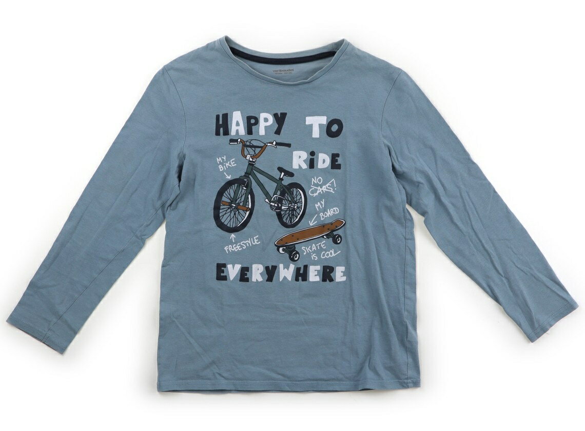 　ブランド 　VERTBAUDET(ヴェルボデ) 　カテゴリー 　Tシャツ・カットソー 　サイズ 　150サイズ 　色 　スモーキーブルー、自転車 　状態 　★★（返品不可） 　記名 　なし 　ジャンル 　Boy 実際のサイズ表記は12an...