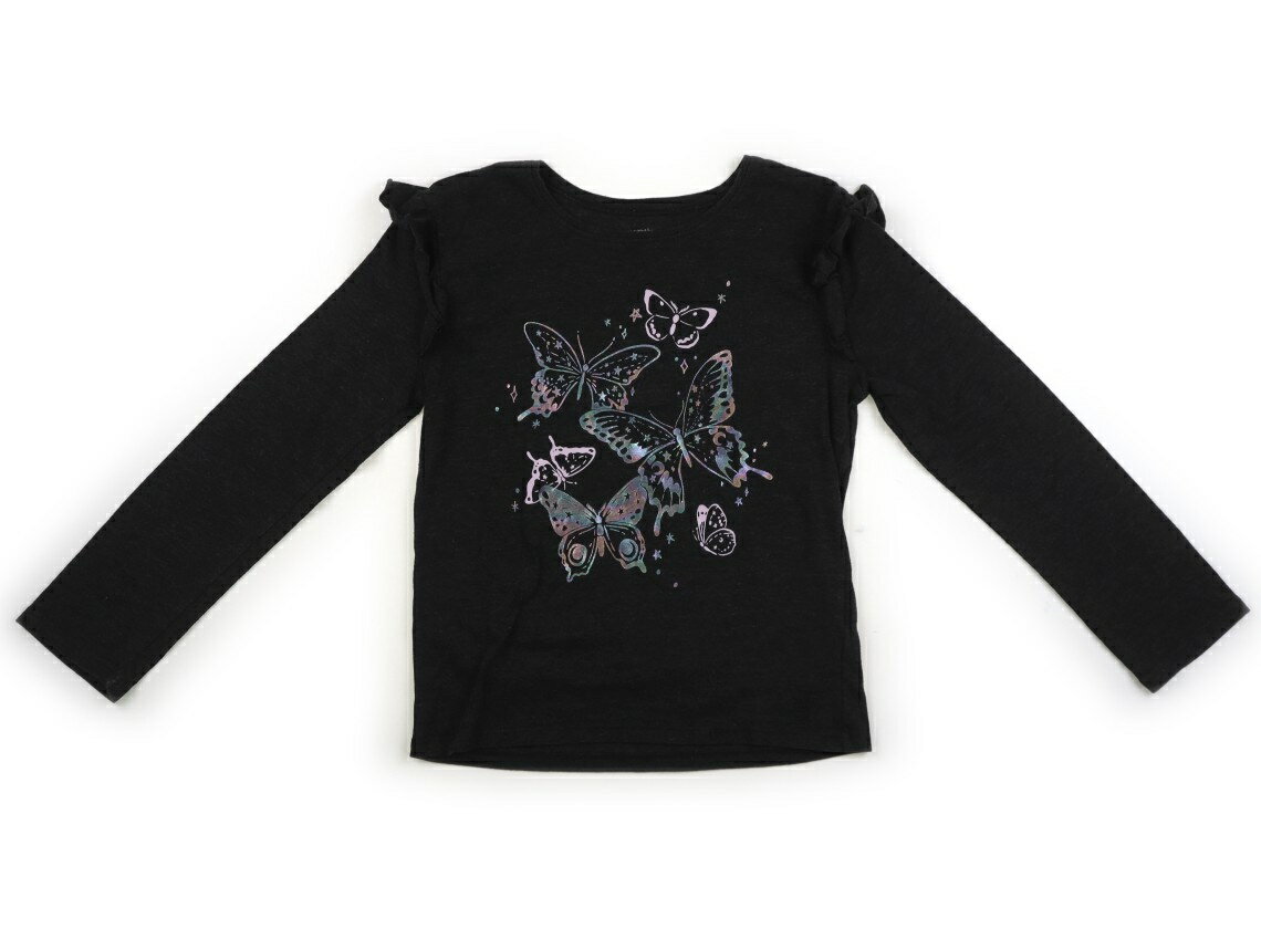 　ブランド 　Jumping Beans(ジャンピングビーンズ) 　カテゴリー 　Tシャツ・カットソー 　サイズ 　130サイズ 　色 　チャコールグレー・蝶柄 　状態 　★★★ 　記名 　なし 　ジャンル 　Girl 実際のサイズ表記は7...