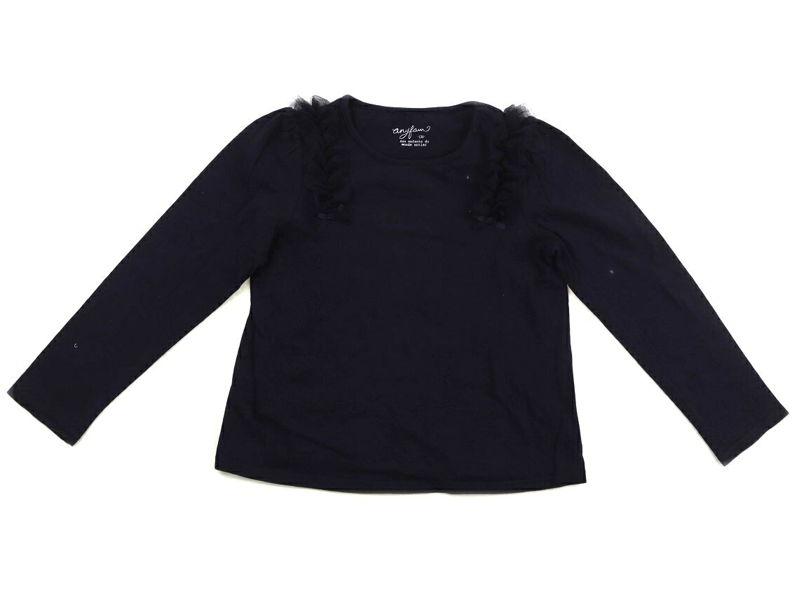 　ブランド 　anyFAM(エニィファム) 　カテゴリー 　Tシャツ・カットソー 　サイズ 　130サイズ 　色 　紺 　状態 　★★★ 　記名 　なし 　ジャンル 　Girl カットソー生地です。両肘など所々に若干色褪せがあります。 ＊【...