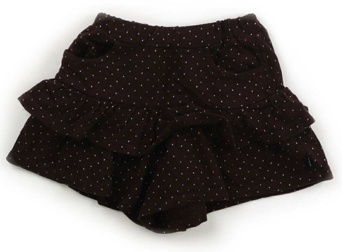 　ブランド 　BeBe(べべ) 　カテゴリー 　キュロット 　サイズ 　110サイズ 　色 　ブラウン・スリット糸 　状態 　★★★ 　記名 　なし 　ジャンル 　Girl スリット糸のドットジャガードのやや薄手の裏パイルスェット生地です。...