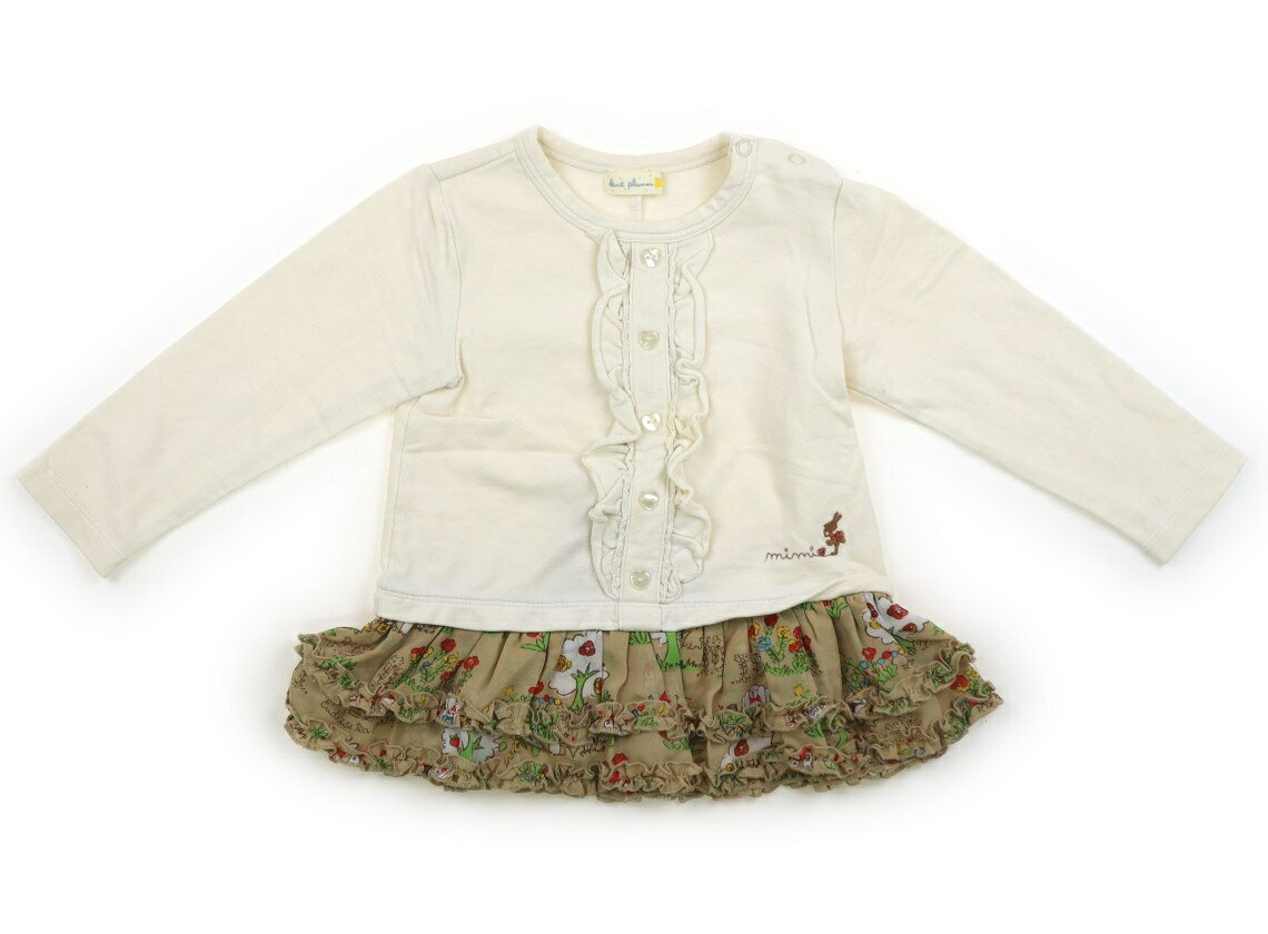 　ブランド 　Knit Planner(KP)(ニットプランナー（KP）) 　カテゴリー 　チュニック 　サイズ 　90サイズ 　色 　アイボリー・ベージュ 　状態 　★★★ 　記名 　なし 　ジャンル 　Girl ミニ裏毛カット素材とシフ...