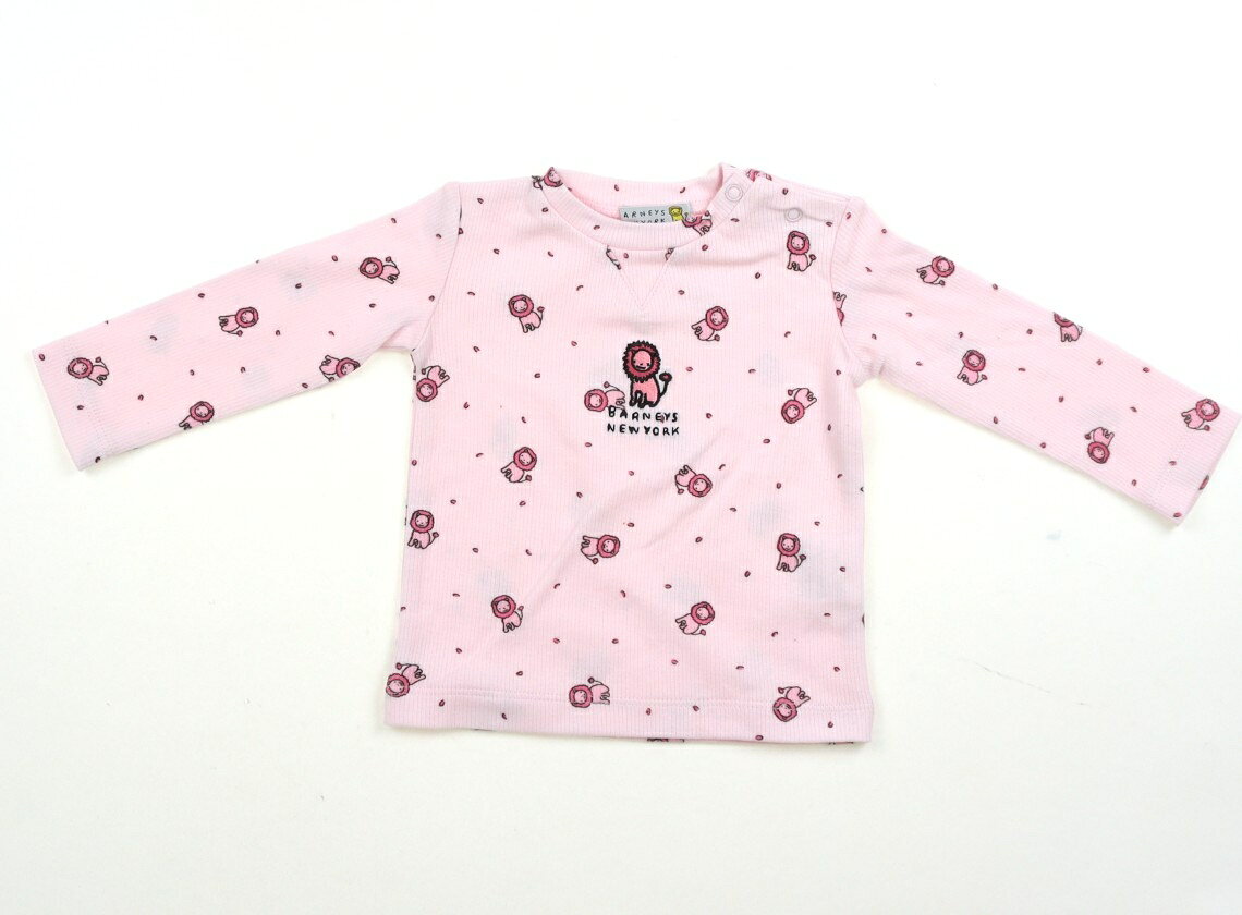 　ブランド 　BARNEYS NEWYORK(バーニーズニューヨーク) 　カテゴリー 　Tシャツ・カットソー 　サイズ 　60サイズ 　色 　ピンク・ライオン 　状態 　★★★ 　記名 　なし 　ジャンル 　Girl リブ地。左肩スナップボ...
