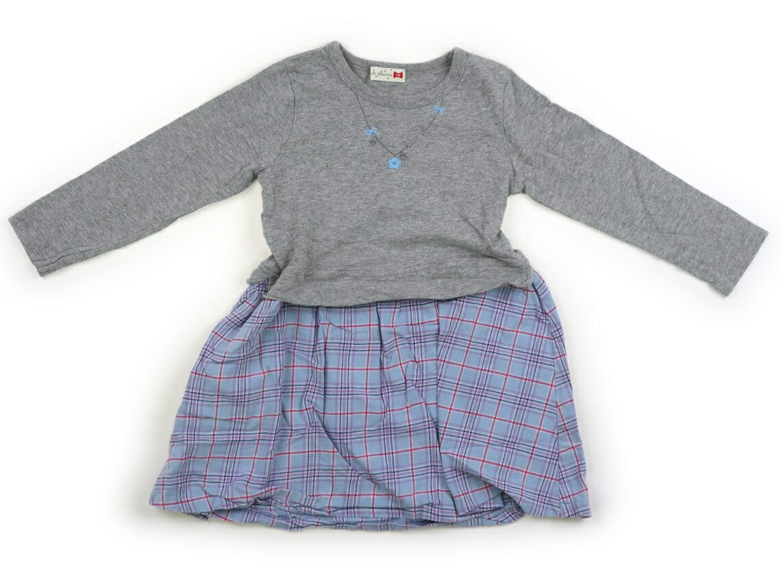 　ブランド 　Knit Planner(KP)(ニットプランナー（KP）) 　カテゴリー 　ワンピース 　サイズ 　100サイズ 　色 　グレー・水色・紫・チェック 　状態 　★★★ 　記名 　なし 　ジャンル 　Girl 上は綿カットソー...