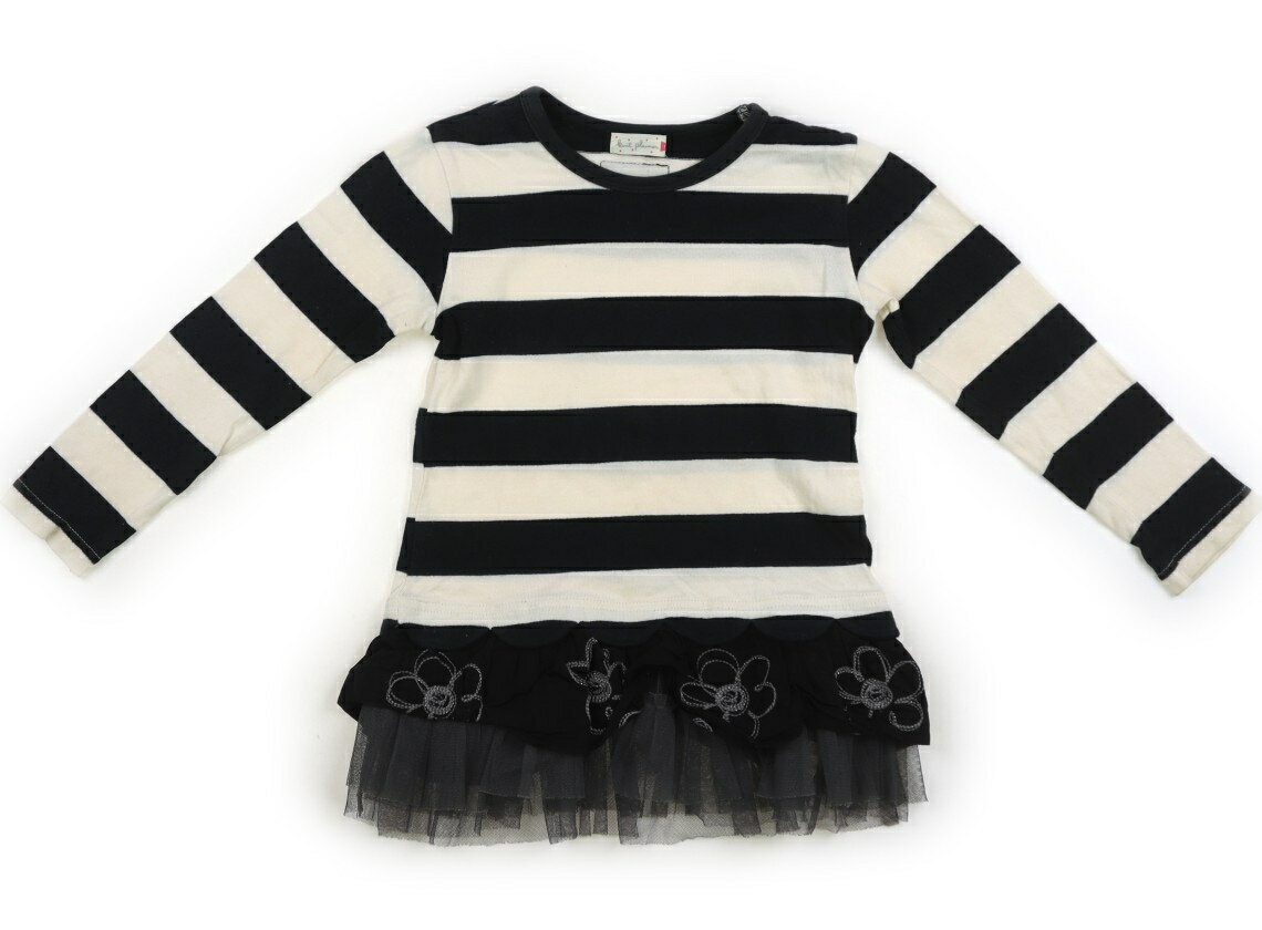 　ブランド 　Knit Planner(KP)(ニットプランナー（KP）) 　カテゴリー 　チュニック 　サイズ 　110サイズ 　色 　オフ白・黒・ボーダー 　状態 　★★（返品不可） 　記名 　なし 　ジャンル 　Girl 綿カットソー...