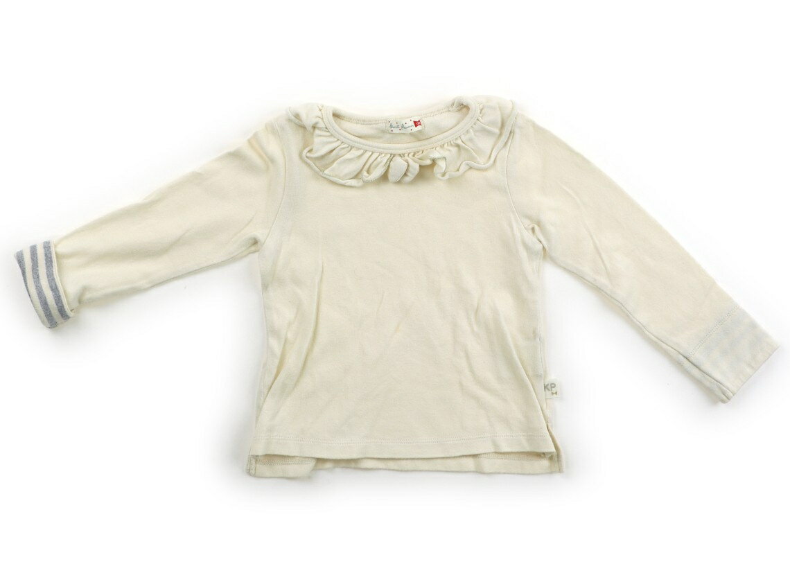 　ブランド 　Knit Planner(KP)(ニットプランナー（KP）) 　カテゴリー 　Tシャツ・カットソー 　サイズ 　100サイズ 　色 　ホワイト 　状態 　★★（返品不可） 　記名 　なし 　ジャンル 　Girl お腹付近に薄茶...
