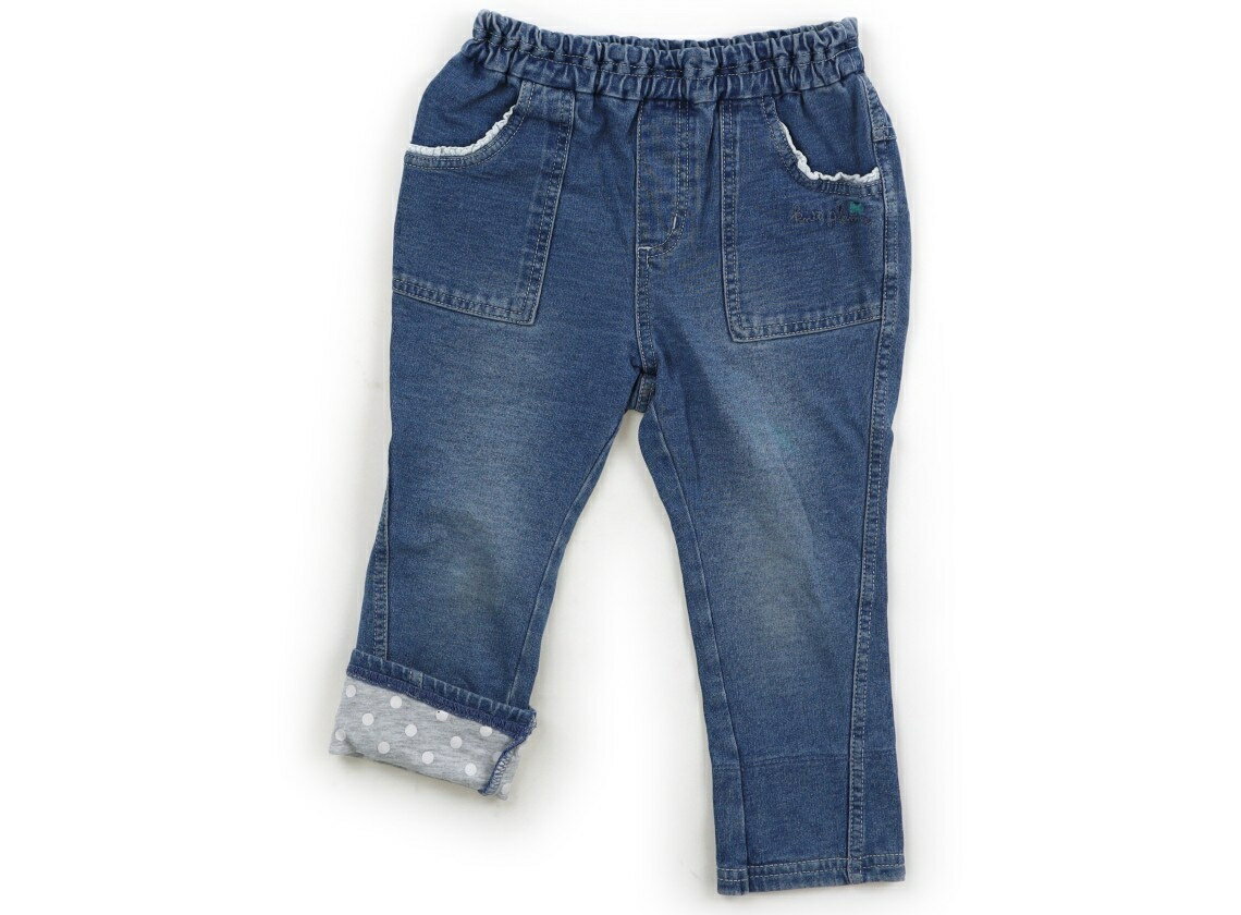 　ブランド 　Knit Planner(KP)(ニットプランナー（KP）) 　カテゴリー 　レギンス 　サイズ 　90サイズ 　色 　ライトブルー 　状態 　★★（返品不可） 　記名 　なし 　ジャンル 　Girl カットデニム調生地。裾と...