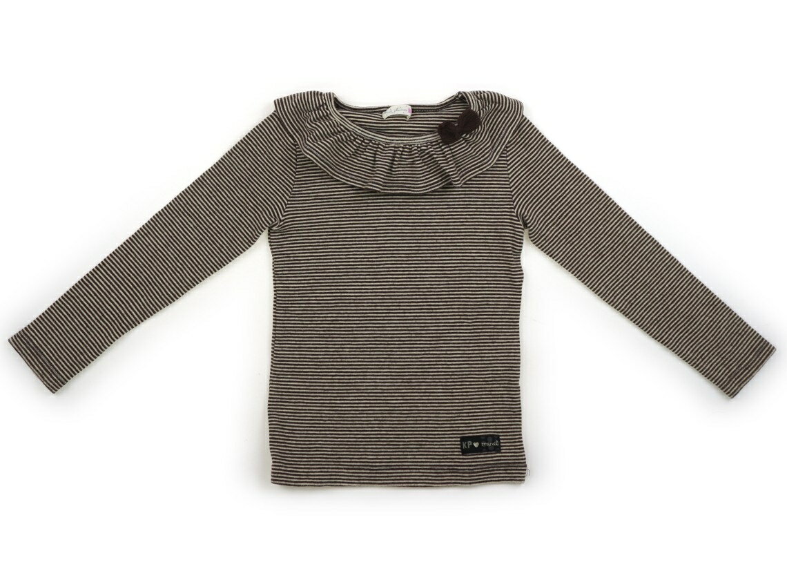 　ブランド 　Knit Planner(KP)(ニットプランナー（KP）) 　カテゴリー 　Tシャツ・カットソー 　サイズ 　120サイズ 　色 　ブラウン系ボーダー 　状態 　★★（返品不可） 　記名 　あり（タグ） 　ジャンル 　Gir...