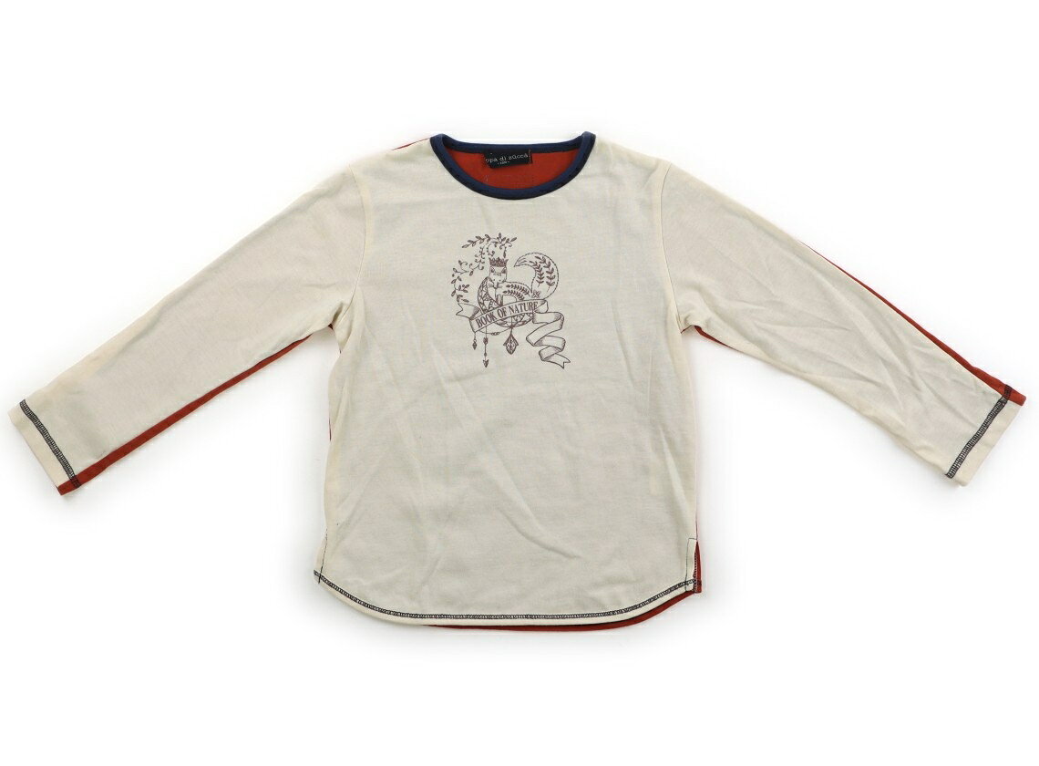 　ブランド 　Zuppa di Zucca(ズッパディズッカ) 　カテゴリー 　Tシャツ・カットソー 　サイズ 　120サイズ 　色 　ベージュ、赤茶 　状態 　★★（返品不可） 　記名 　なし 　ジャンル 　Boy お腹に線状の汚れ、小さ...
