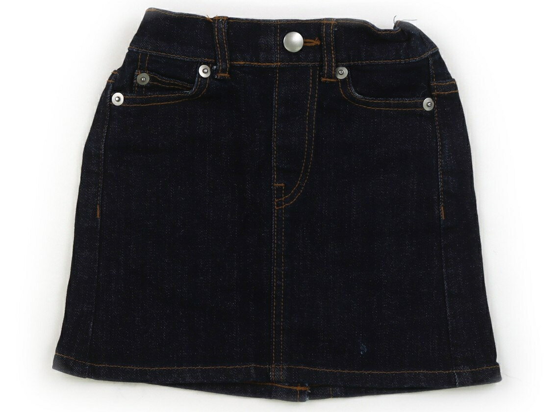 　ブランド 　Fork & Spoon(フォークアンドスプーン) 　カテゴリー 　スカート 　サイズ 　90サイズ 　色 　インディゴ 　状態 　★★★ 　記名 　なし 　ジャンル 　Girl ウエストは後ろ半分ゴムで調整ボタン付き。やや色...