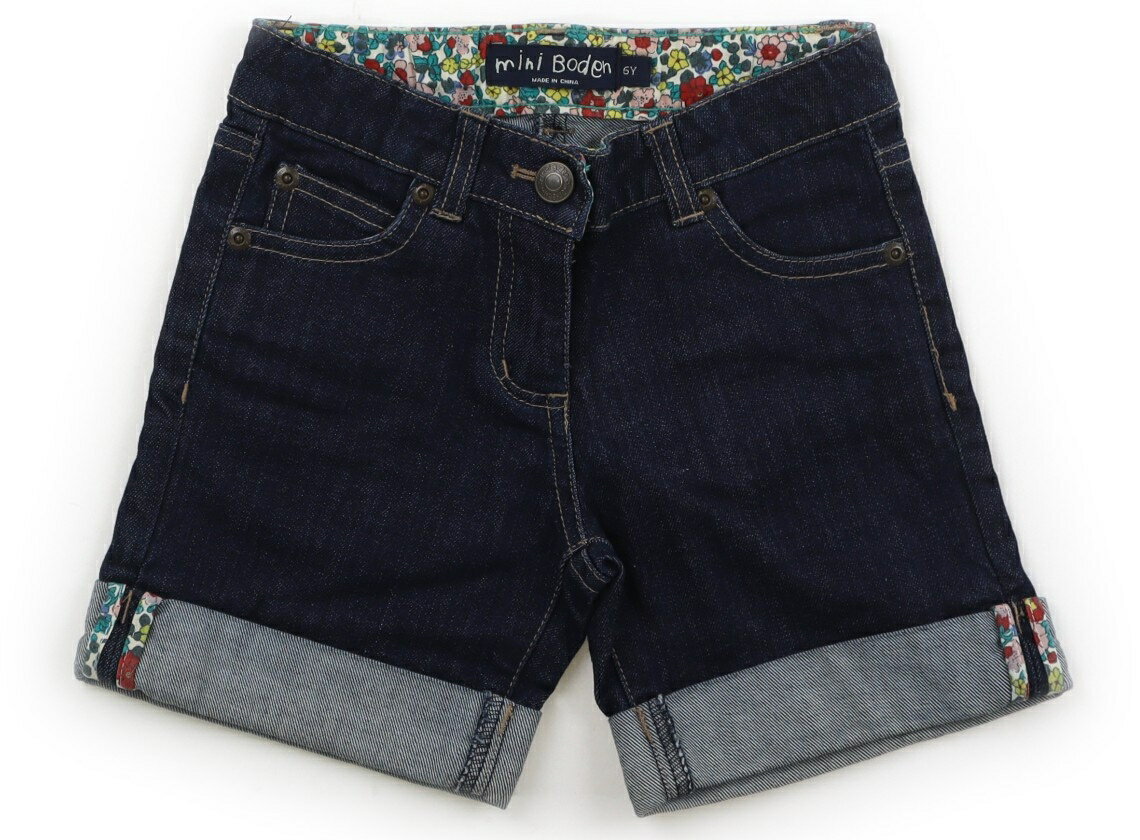 　ブランド 　Mini Boden(ボーデン) 　カテゴリー 　ショートパンツ 　サイズ 　120サイズ 　色 　ブルー 　状態 　★★★ 　記名 　なし 　ジャンル 　Girl 6Yサイズ表記。デニム地で、ウエストはサイズ調整ゴムが付いて...
