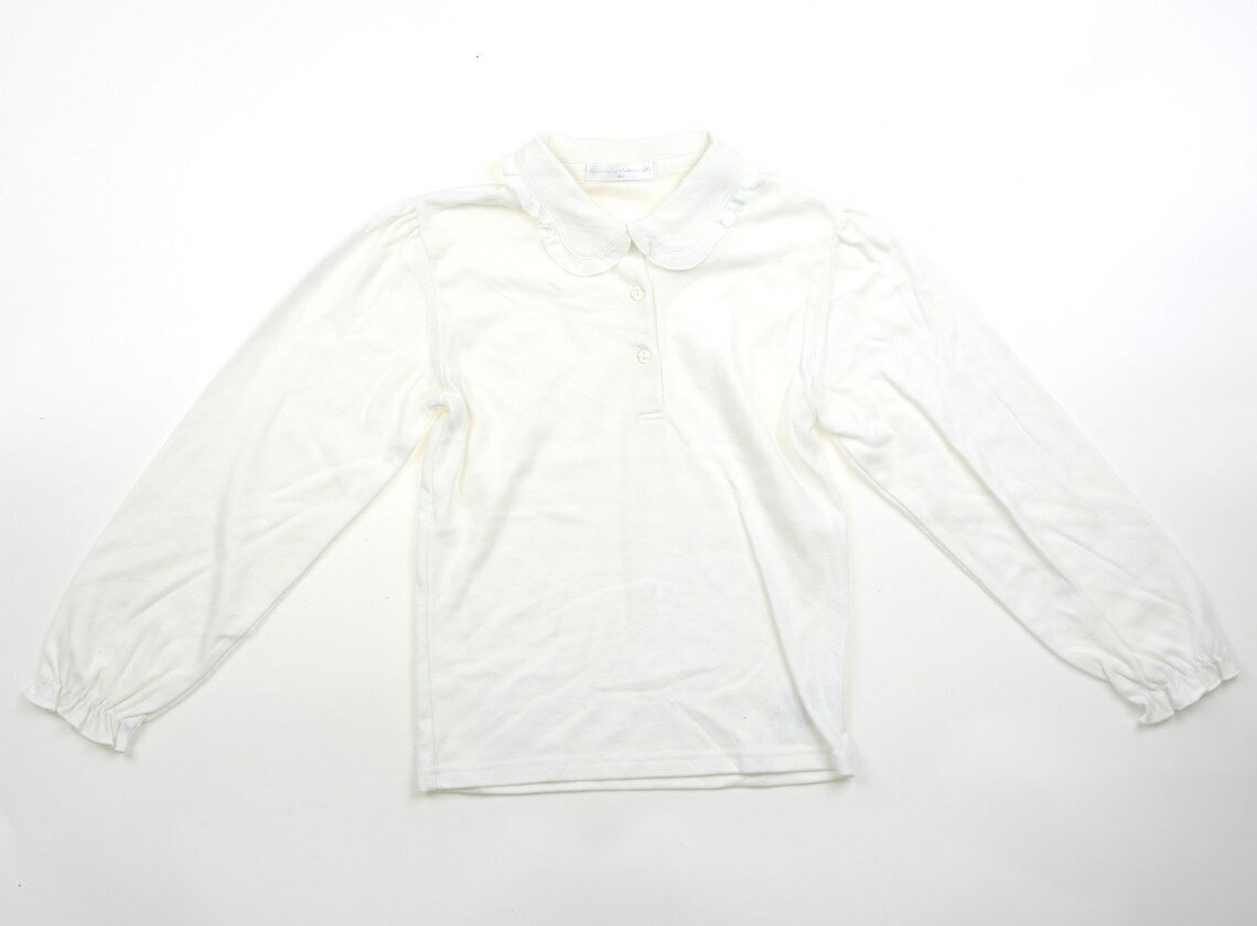 　ブランド 　Catherine Cottage(キャサリン・コテージ) 　カテゴリー 　シャツ・ブラウス 　サイズ 　140サイズ 　色 　ホワイト 　状態 　★★★ 　記名 　なし 　ジャンル 　Girl 毛羽の付着や少し毛玉、襟にうっ...