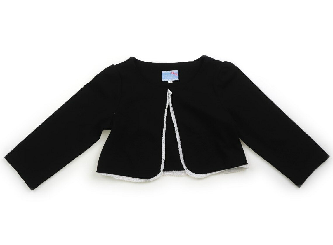 　ブランド 　Catherine Cottage(キャサリン・コテージ) 　カテゴリー 　カーディガン 　サイズ 　110サイズ 　色 　黒、レース 　状態 　★★★ 　記名 　なし 　ジャンル 　Girl ポリエステル素材。レース生地に薄...
