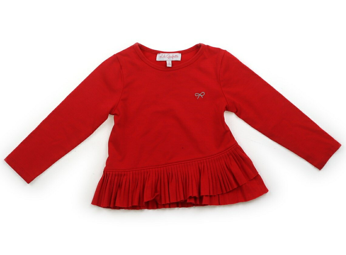 　ブランド 　Lili Gaufrette(リリゴーフレット) 　カテゴリー 　チュニック 　サイズ 　80サイズ 　色 　レッド 　状態 　★★（返品不可） 　記名 　なし 　ジャンル 　Girl 実際のサイズ表記は2ans。品質タグが切...