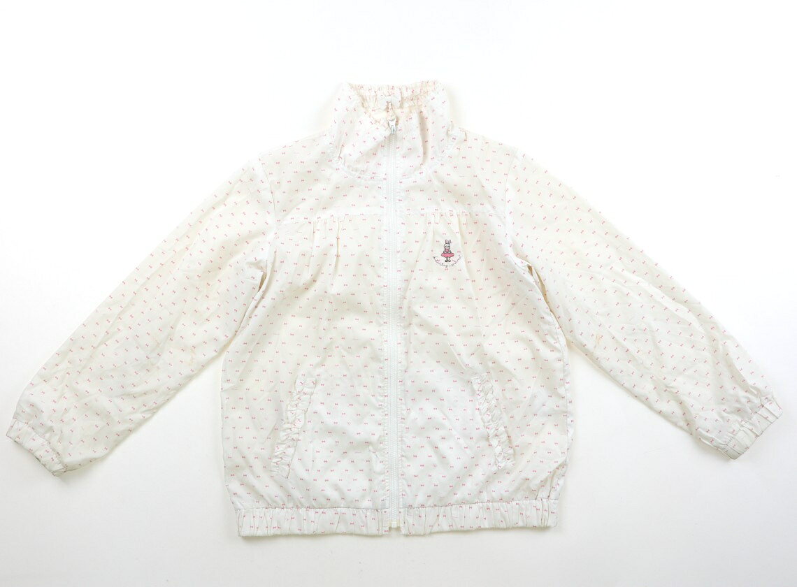 　ブランド 　Knit Planner(KP)(ニットプランナー（KP）) 　カテゴリー 　ブルゾン・Gジャン 　サイズ 　140サイズ 　色 　オフホワイト・ピンク・リボン 　状態 　★★（返品不可） 　記名 　なし 　ジャンル 　Gir...