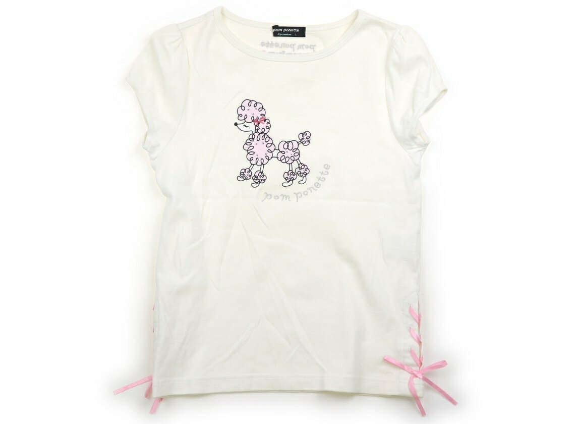 　ブランド 　pom ponette(ポンポネット) 　カテゴリー 　Tシャツ・カットソー 　サイズ 　160サイズ 　色 　オフホワイト、ピンク 　状態 　★★★ 　記名 　なし 　ジャンル 　Girl やや毛羽立ちありますが、目立つ汚れ...