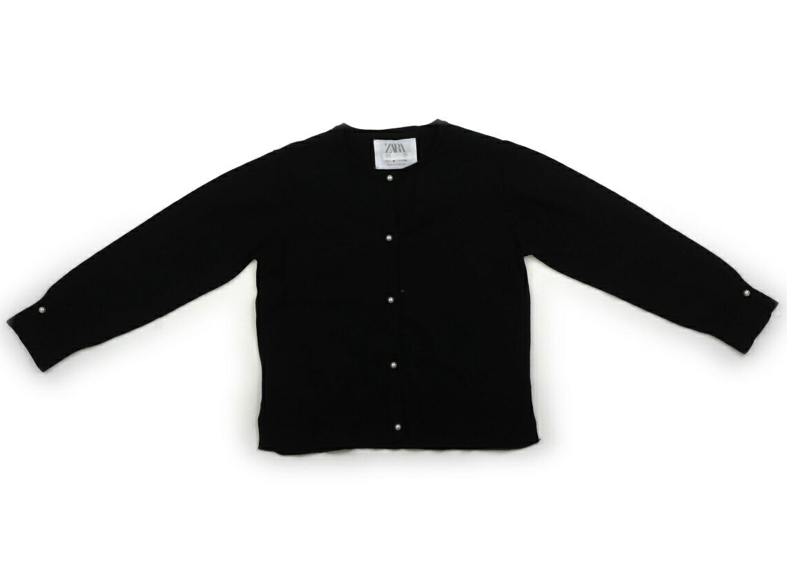 　ブランド 　ZARA(ザラ) 　カテゴリー 　カーディガン 　サイズ 　110サイズ 　色 　黒 　状態 　★★（返品不可） 　記名 　あり（タグ） 　ジャンル 　Girl ニット生地です。ブランドタグに記名跡あるため、星を一つ減らしてい...