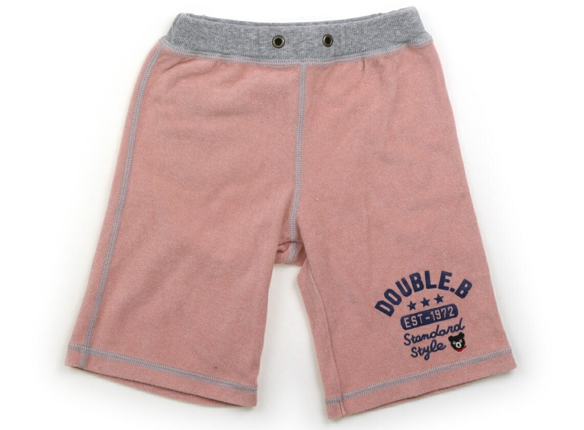 　ブランド 　Double B(ダブルB) 　カテゴリー 　ハーフパンツ 　サイズ 　100サイズ 　色 　ピンク 　状態 　★★（返品不可） 　記名 　なし 　ジャンル 　Boy パイル地で、ウエストは総ゴムです。使用感が強く、ヨレ・生地...