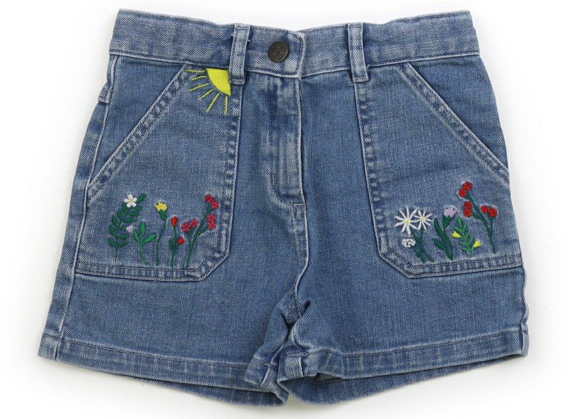 　ブランド 　BONTON(ボントン) 　カテゴリー 　ショートパンツ 　サイズ 　120サイズ 　色 　ブルー 　状態 　★★★ 　記名 　なし 　ジャンル 　Girl デニム素材。前ファスナー開きで、ウエストにはサイズ調整ゴムが付いてい...