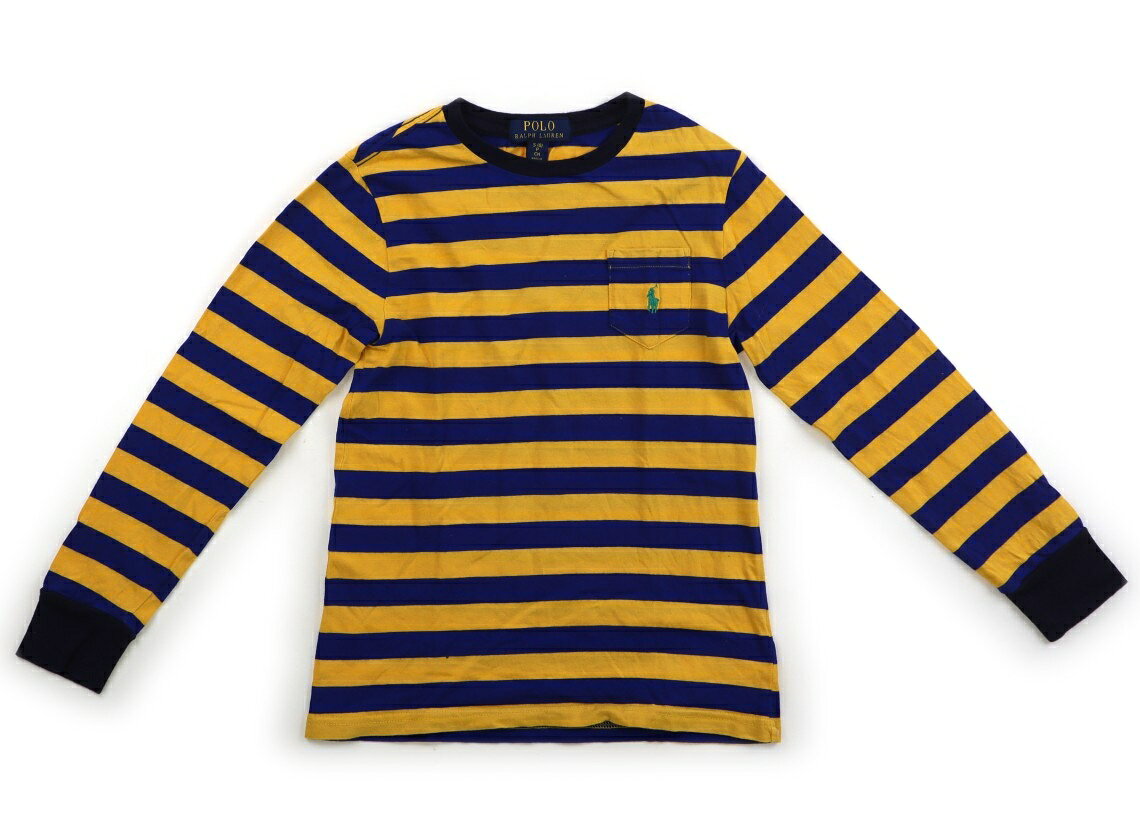 　ブランド 　POLO RALPH LAUREN(ポロラルフローレン) 　カテゴリー 　Tシャツ・カットソー 　サイズ 　140サイズ 　色 　ブルー・イエローボーダー 　状態 　★★★★ 　記名 　なし 　ジャンル 　Boy 全体的に使用...