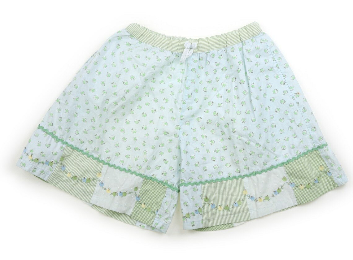 　ブランド 　pom ponette(ポンポネット) 　カテゴリー 　キュロット 　サイズ 　140サイズ 　色 　パステルブルー・青りんご・グリーンボーダー 　状態 　★★（返品不可） 　記名 　なし 　ジャンル 　Girl シャツ地。サ...