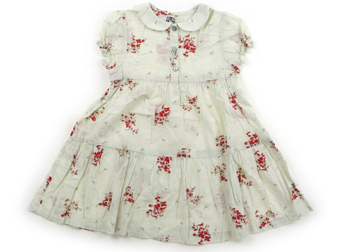 　ブランド 　BONTON(ボントン) 　カテゴリー 　ワンピース 　サイズ 　100サイズ 　色 　オフホワイト・赤花柄 　状態 　★★★ 　記名 　なし 　ジャンル 　Girl サイズ表記は4です。使用感はありますが目立った汚れはありま...
