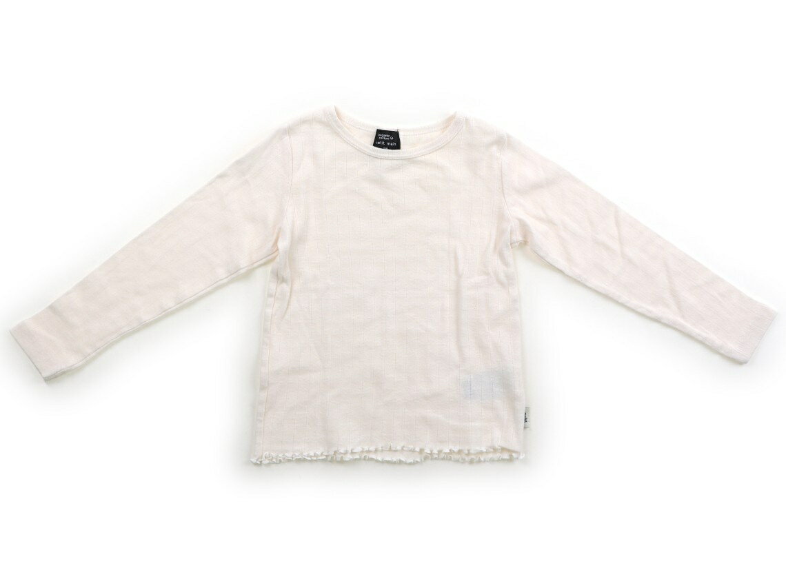 　ブランド 　petit main(プティマイン) 　カテゴリー 　Tシャツ・カットソー 　サイズ 　110サイズ 　色 　オフホワイト 　状態 　★★★ 　記名 　なし 　ジャンル 　Girl オーガニックコットン。使用感はありますが目立...