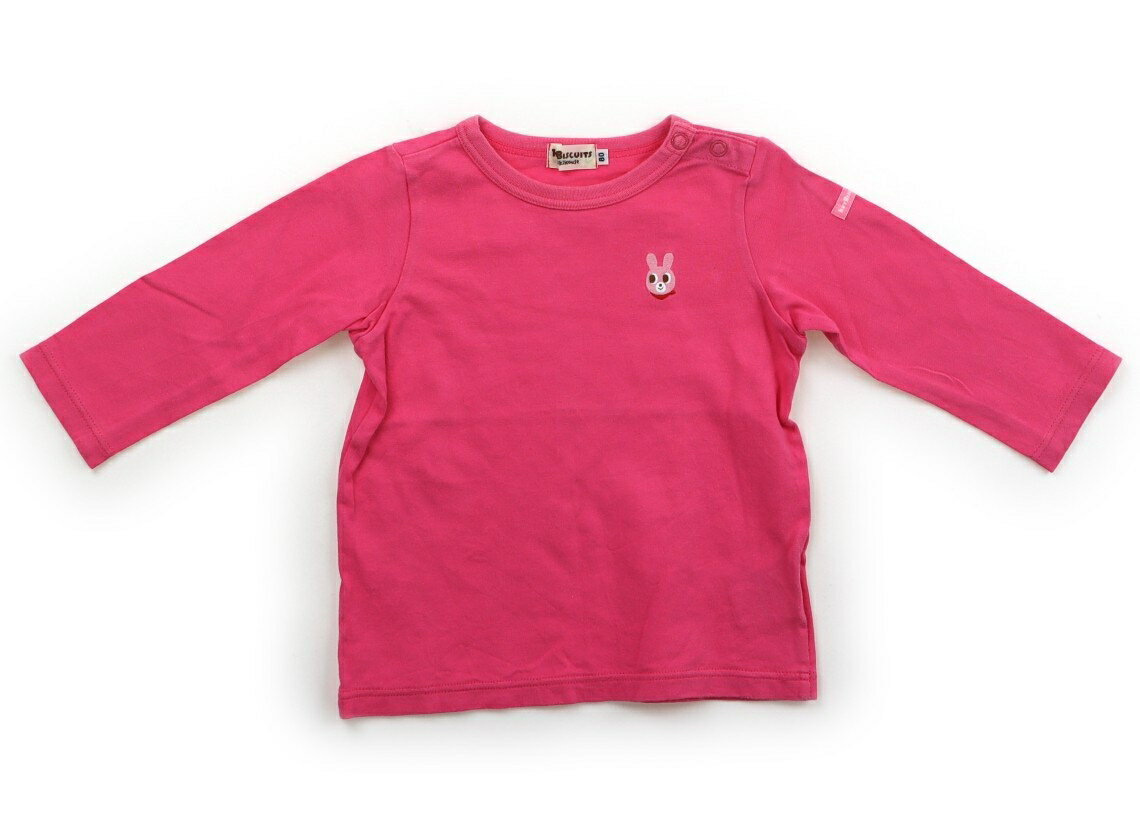 　ブランド 　Hot Biscuits(ホットビスケッツ) 　カテゴリー 　Tシャツ・カットソー 　サイズ 　80サイズ 　色 　フューシャピンク 　状態 　★★（返品不可） 　記名 　あり（タグ） 　ジャンル 　Girl 背中に1ミリほど...