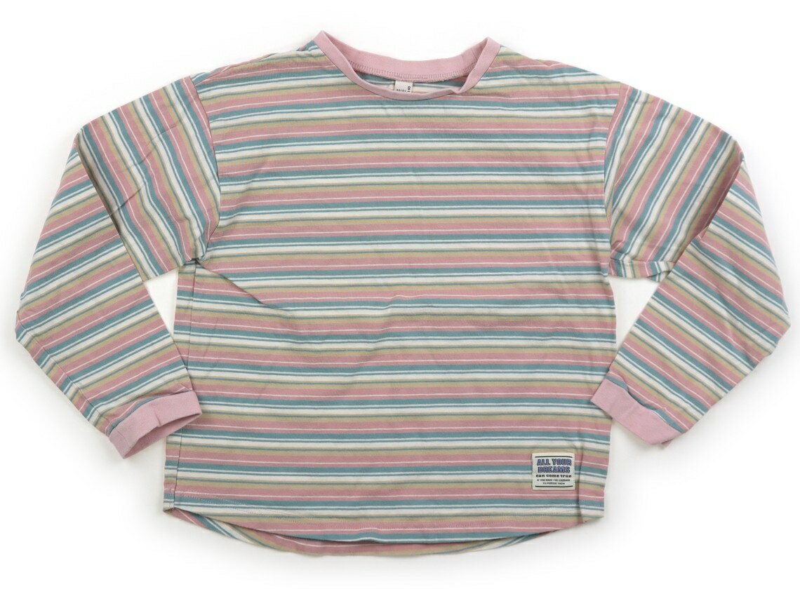 　ブランド 　apres les cours(アプレレクール) 　カテゴリー 　Tシャツ・カットソー 　サイズ 　140サイズ 　色 　グレイッシュピンク・ブルーグリーン・ボーダー 　状態 　★★★ 　記名 　なし 　ジャンル 　Girl ...