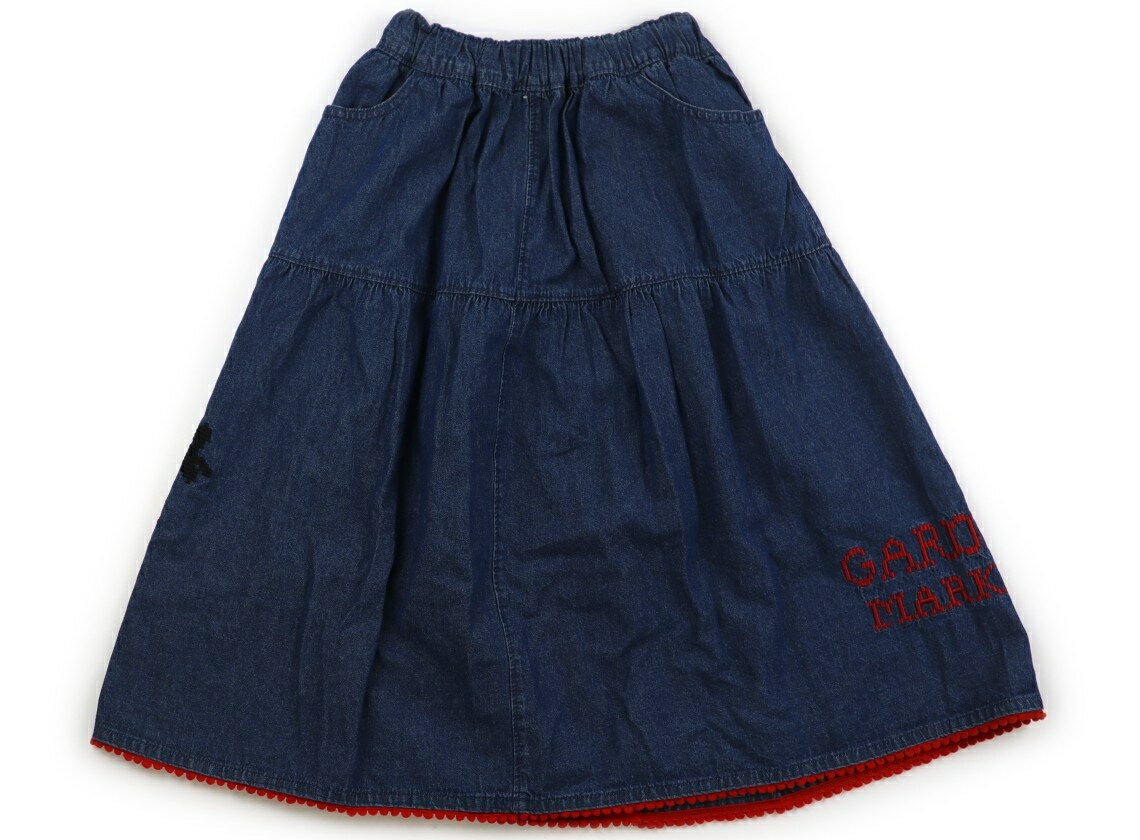 　ブランド 　Markey's(マーキーズ) 　カテゴリー 　スカート 　サイズ 　130サイズ 　色 　ブルー・ブラック×レッド 　状態 　★★★★ 　記名 　なし 　ジャンル 　Girl BIG FIELDです。デニム地。刺繍が可愛いデ...