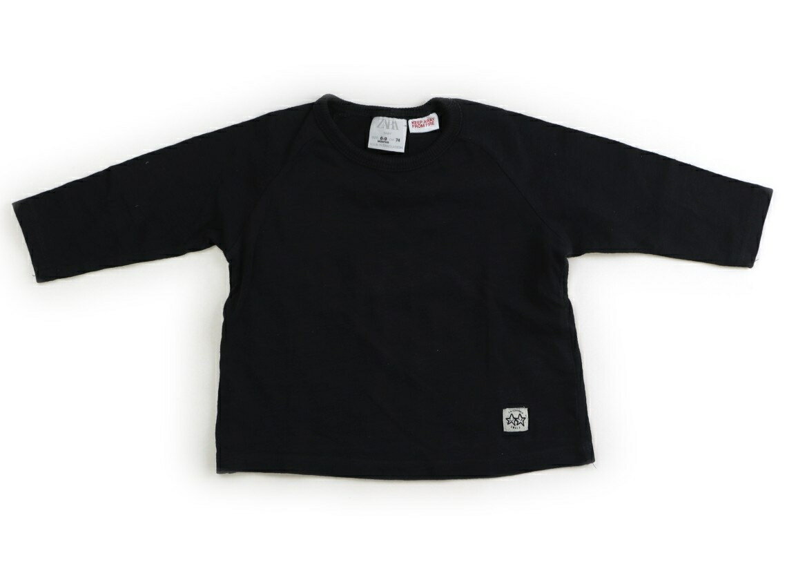 　ブランド 　ZARA(ザラ) 　カテゴリー 　Tシャツ・カットソー 　サイズ 　70サイズ 　色 　墨色 　状態 　★★★ 　記名 　なし 　ジャンル 　Boy 実際のサイズ表記は6-9/74cmです。Tシャツ3枚セットと書かれていますが...