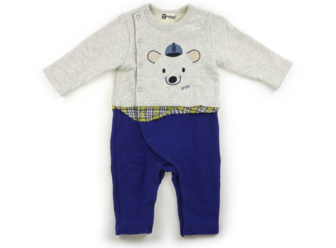 　ブランド 　Knit Planner(KP)(ニットプランナー（KP）) 　カテゴリー 　カバーオール 　サイズ 　70サイズ 　色 　グレー、青 　状態 　★★★ 　記名 　なし 　ジャンル 　Boy 全体的に毛羽立ちがあります。スウェ...