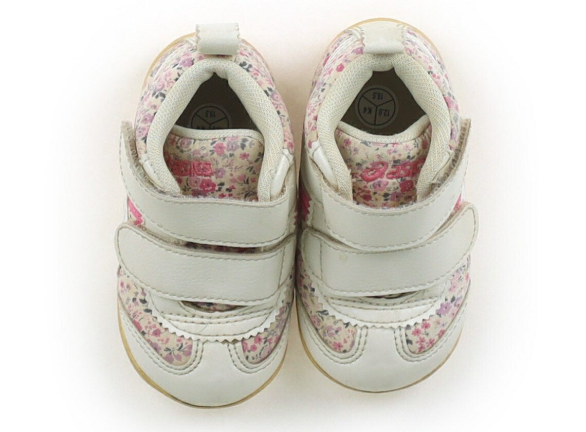 　ブランド 　Asics(アシックス) 　カテゴリー 　スニーカー 　サイズ 　靴12cm〜 　色 　ピンク花柄 　状態 　★★（返品不可） 　記名 　なし 　ジャンル 　Girl 12cm。綿表地。全体的に薄っすら汚れがありますが、まだま...