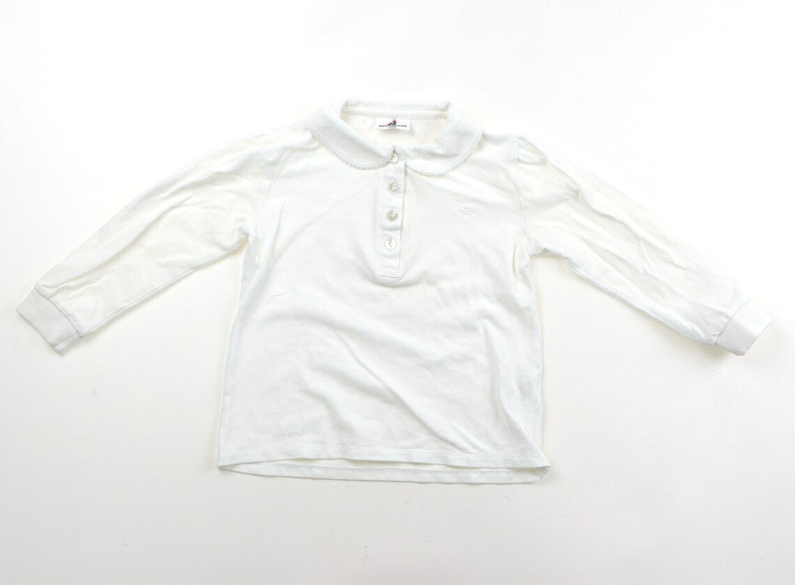 　ブランド 　Parents Dream(ペアレンツドリーム) 　カテゴリー 　Tシャツ・カットソー 　サイズ 　110サイズ 　色 　オフホワイト 　状態 　★★★ 　記名 　なし 　ジャンル 　Girl 鹿の子素材の衿付きカットソー。毛...