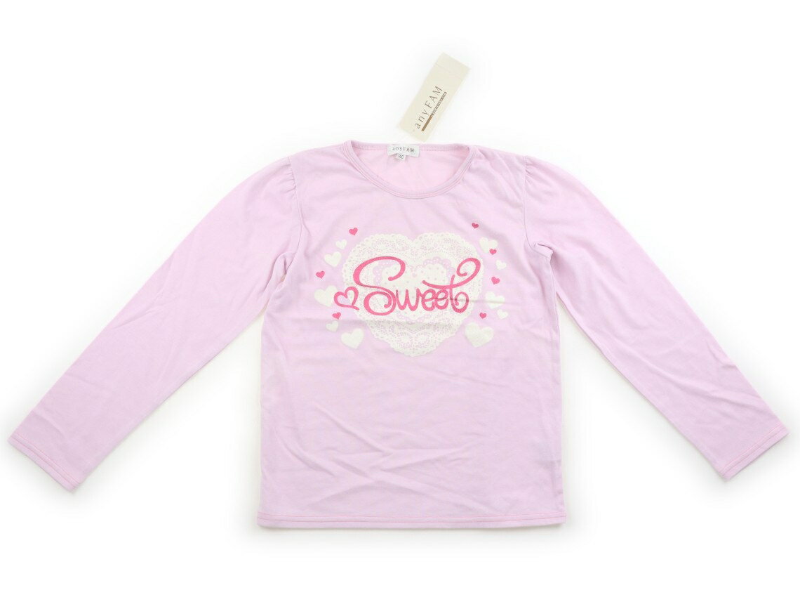 　ブランド 　anyFAM(エニィファム) 　カテゴリー 　Tシャツ・カットソー 　サイズ 　140サイズ 　色 　ライトピンク 　状態 　N 　記名 　なし 　ジャンル 　Girl 新品タグ付き。 ＊【状態】【サイズ】に関しての詳しい説明...