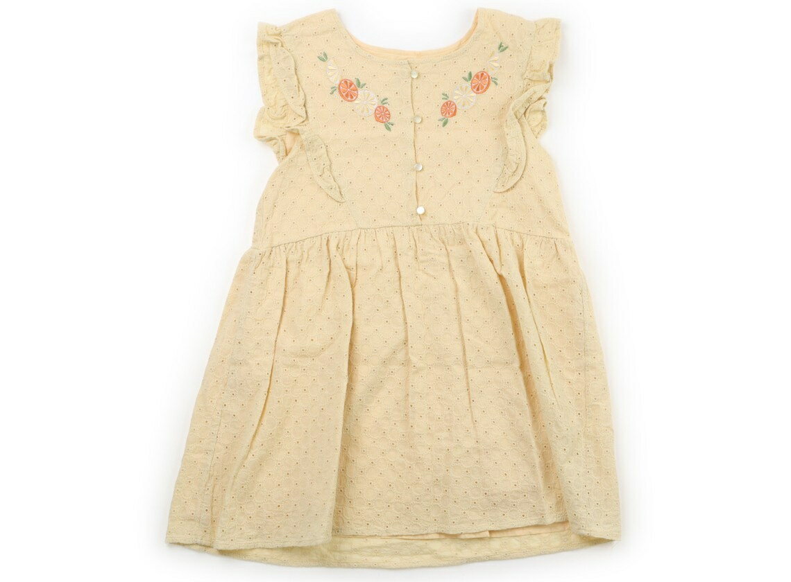 　ブランド 　axes femme KIDS(アクシーズファムキッズ) 　カテゴリー 　ワンピース 　サイズ 　150サイズ 　色 　クリームイエロー 　状態 　★★★ 　記名 　なし 　ジャンル 　Girl 裏地付き。洗いざらし感あります...