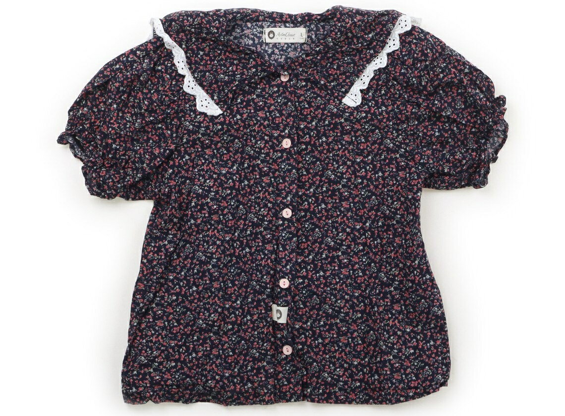　ブランド 　Arim Closet(アリムクローゼット) 　カテゴリー 　シャツ・ブラウス 　サイズ 　120サイズ 　色 　黒・花柄 　状態 　★★（返品不可） 　記名 　なし 　ジャンル 　Girl 実際のサイズ表記はLです。毛羽立ち...