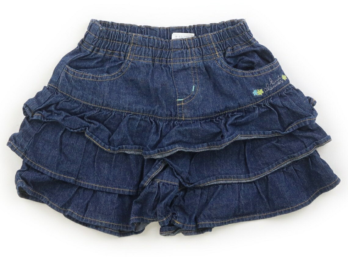 　ブランド 　Knit Planner(KP)(ニットプランナー（KP）) 　カテゴリー 　キュロット 　サイズ 　110サイズ 　色 　インディゴブルー 　状態 　★★★ 　記名 　なし 　ジャンル 　Girl デニム素材。ウエストは総ゴ...