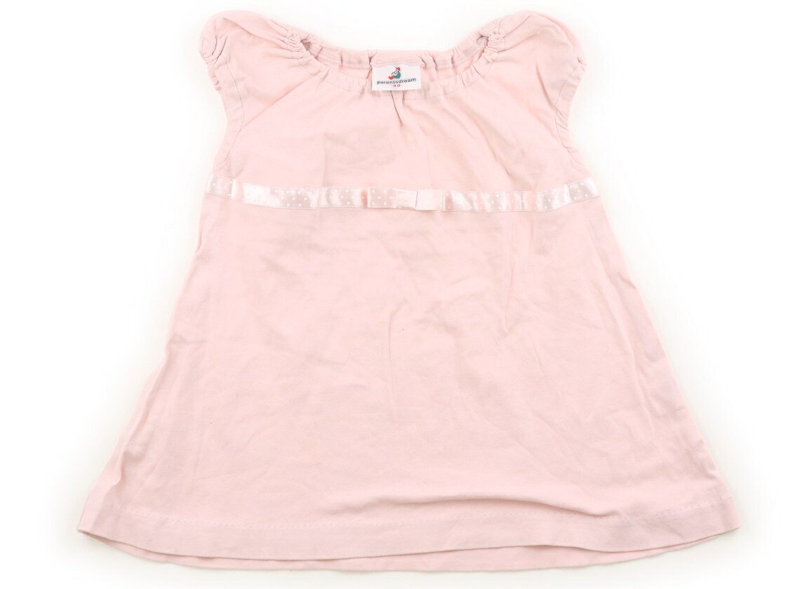　ブランド 　Parents Dream(ペアレンツドリーム) 　カテゴリー 　Tシャツ・カットソー 　サイズ 　90サイズ 　色 　ピンク、ドットリボン 　状態 　★★（返品不可） 　記名 　なし 　ジャンル 　Girl お腹や腰に小さい...