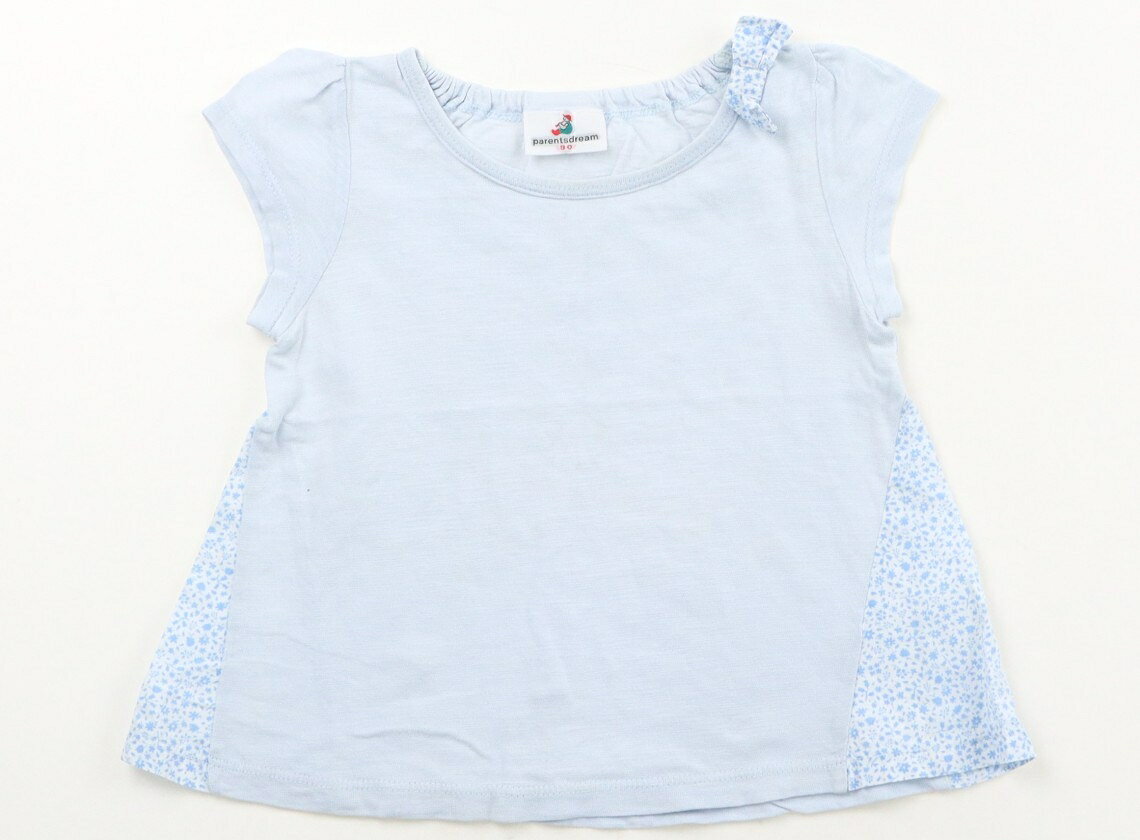 　ブランド 　Parents Dream(ペアレンツドリーム) 　カテゴリー 　Tシャツ・カットソー 　サイズ 　90サイズ 　色 　ライトブルー 　状態 　★★★ 　記名 　なし 　ジャンル 　Girl 品質タグに縫い跡あり。薄いシミが複...