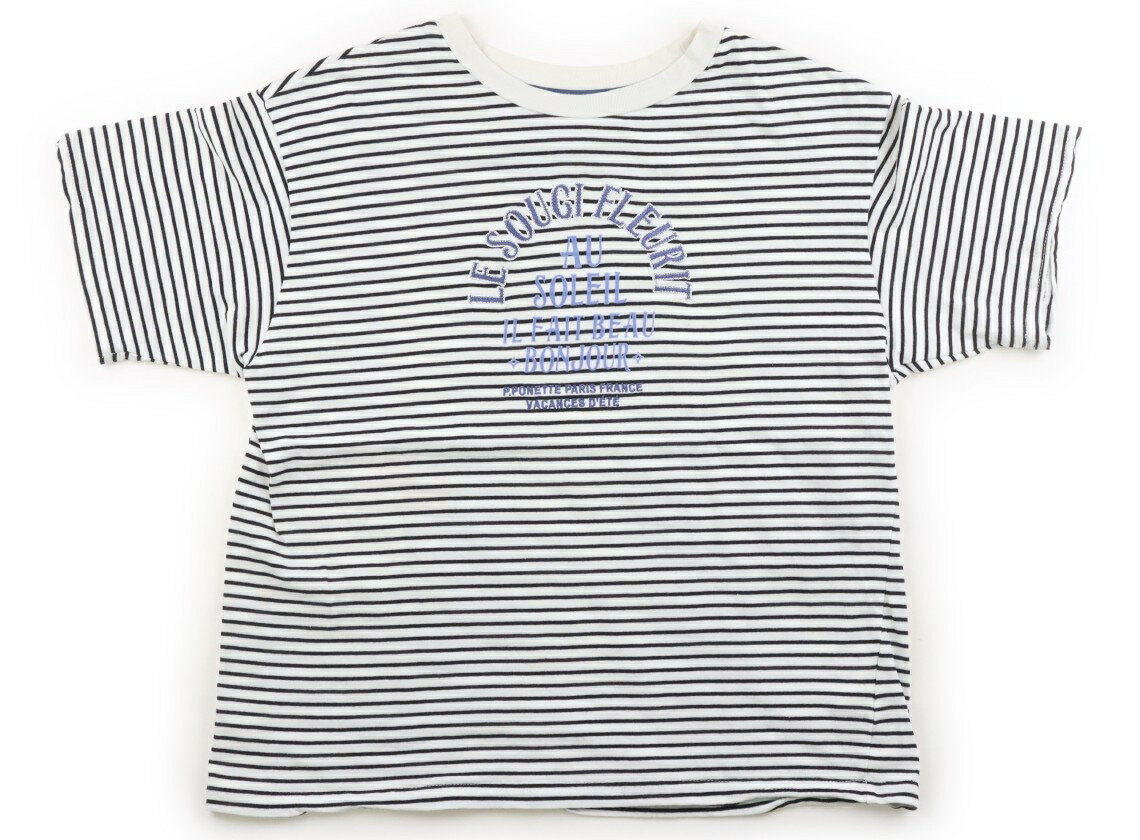 　ブランド 　pom ponette(ポンポネット) 　カテゴリー 　Tシャツ・カットソー 　サイズ 　160サイズ 　色 　モノトーンボーダー 　状態 　★★★★ 　記名 　なし 　ジャンル 　Girl 全体的に使用感がありますが、特に目...