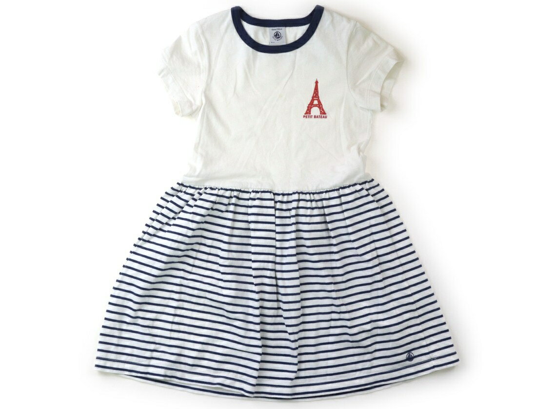 　ブランド 　PETIT BATEAU(プチバトー) 　カテゴリー 　ワンピース 　サイズ 　110サイズ 　色 　オフ・ネイビーボーダー 　状態 　★★（返品不可） 　記名 　なし 　ジャンル 　Girl 実際のサイズ表記は116cmです...