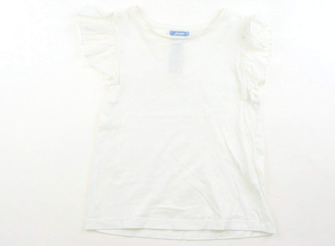 　ブランド 　Jacadi(ジャカディ) 　カテゴリー 　Tシャツ・カットソー 　サイズ 　110サイズ 　色 　白 　状態 　★★★ 　記名 　なし 　ジャンル 　Girl 実際のサイズ表記は6A/116cm。まだまだ普段着として活躍して...