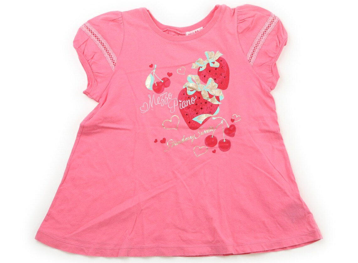 　ブランド 　mezzo piano(メゾピアノ) 　カテゴリー 　Tシャツ・カットソー 　サイズ 　140サイズ 　色 　ピンク 　状態 　★★★ 　記名 　なし 　ジャンル 　Girl 全体に毛羽立ちがあります。 ＊【状態】【サイズ】に...