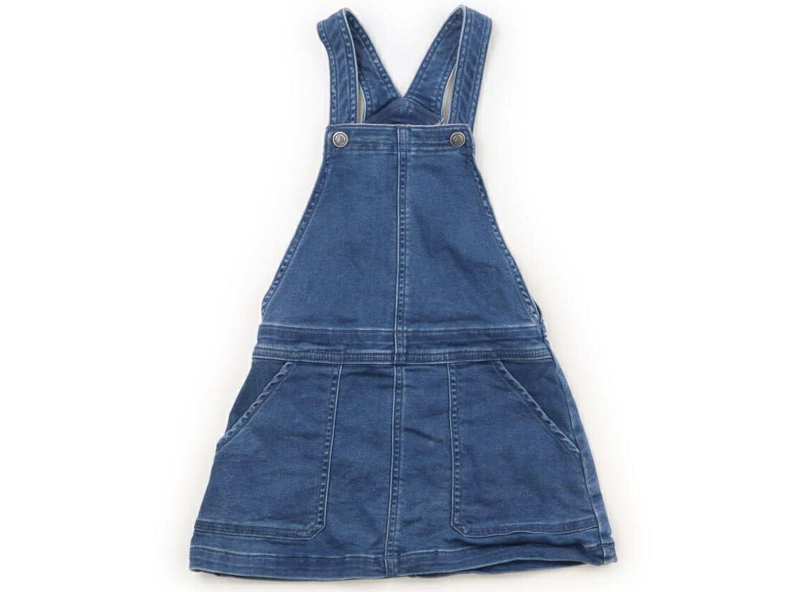 　ブランド 　PETIT BATEAU(プチバトー) 　カテゴリー 　ジャンパースカート 　サイズ 　110サイズ 　色 　ネイビー 　状態 　★★★ 　記名 　あり（タグ） 　ジャンル 　Girl ストレッチデニム。部分的に色褪せがありま...