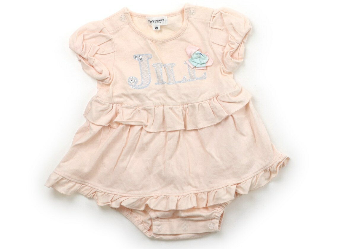 　ブランド 　JILL STUART(ジルスチュアート) 　カテゴリー 　ロンパース 　サイズ 　70サイズ 　色 　ピーチ系 　状態 　★★（返品不可） 　記名 　なし 　ジャンル 　Girl 毛羽立ち、色褪せによる白っぽさが見受けられま...