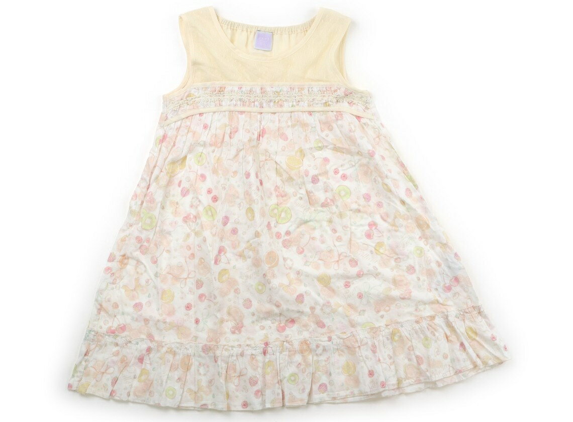 　ブランド 　axes femme KIDS(アクシーズファムキッズ) 　カテゴリー 　ジャンパースカート 　サイズ 　120サイズ 　色 　クリーム・フルーツ柄・ドットチュール 　状態 　★★★ 　記名 　なし 　ジャンル 　Girl 品...