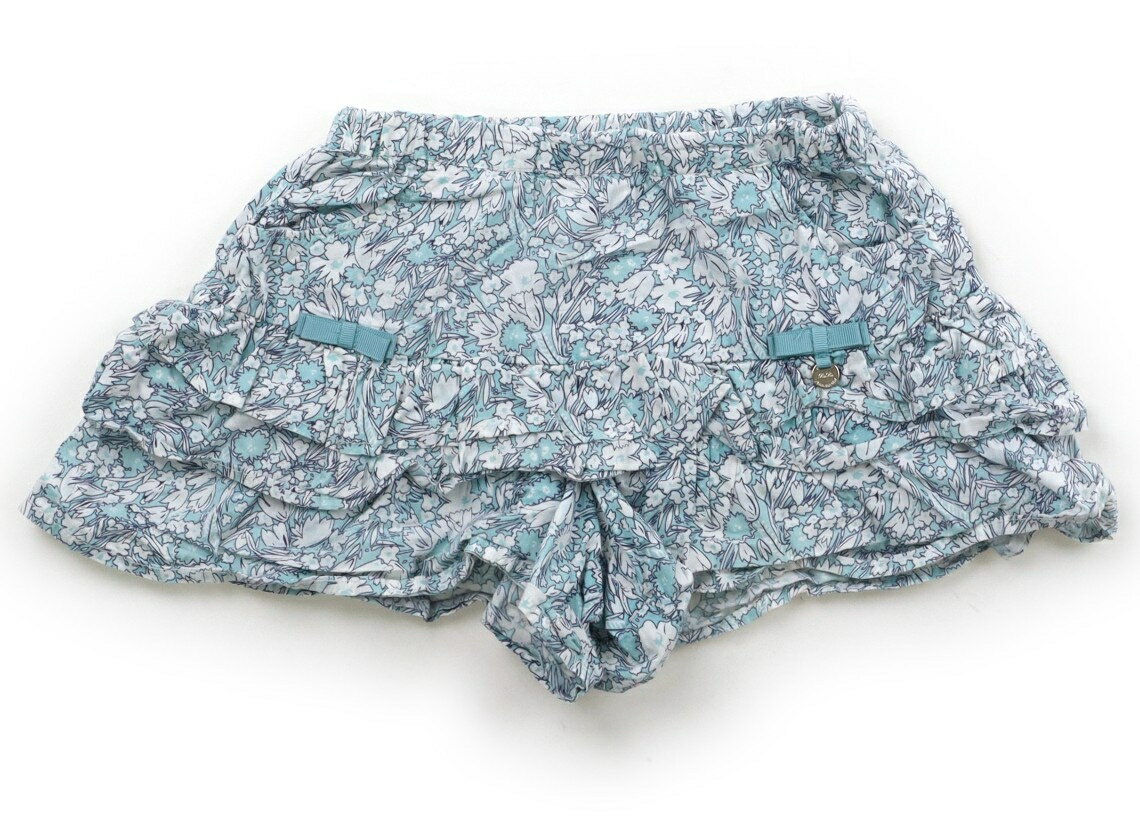 　ブランド 　BeBe Petits Pois Vert(ベベ プチ ポワ ヴェール) 　カテゴリー 　キュロット 　サイズ 　110サイズ 　色 　スモーキーブルー・オフ花柄 　状態 　★★★ 　記名 　なし 　ジャンル 　Girl ウエ...