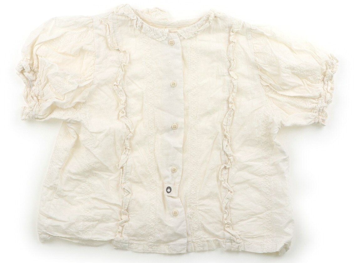 　ブランド 　Arim Closet(アリムクローゼット) 　カテゴリー 　シャツ・ブラウス 　サイズ 　120サイズ 　色 　アイボリー 　状態 　★★★ 　記名 　なし 　ジャンル 　Girl ブラウス素材。前ボタン。シワ感・洗いざらし...